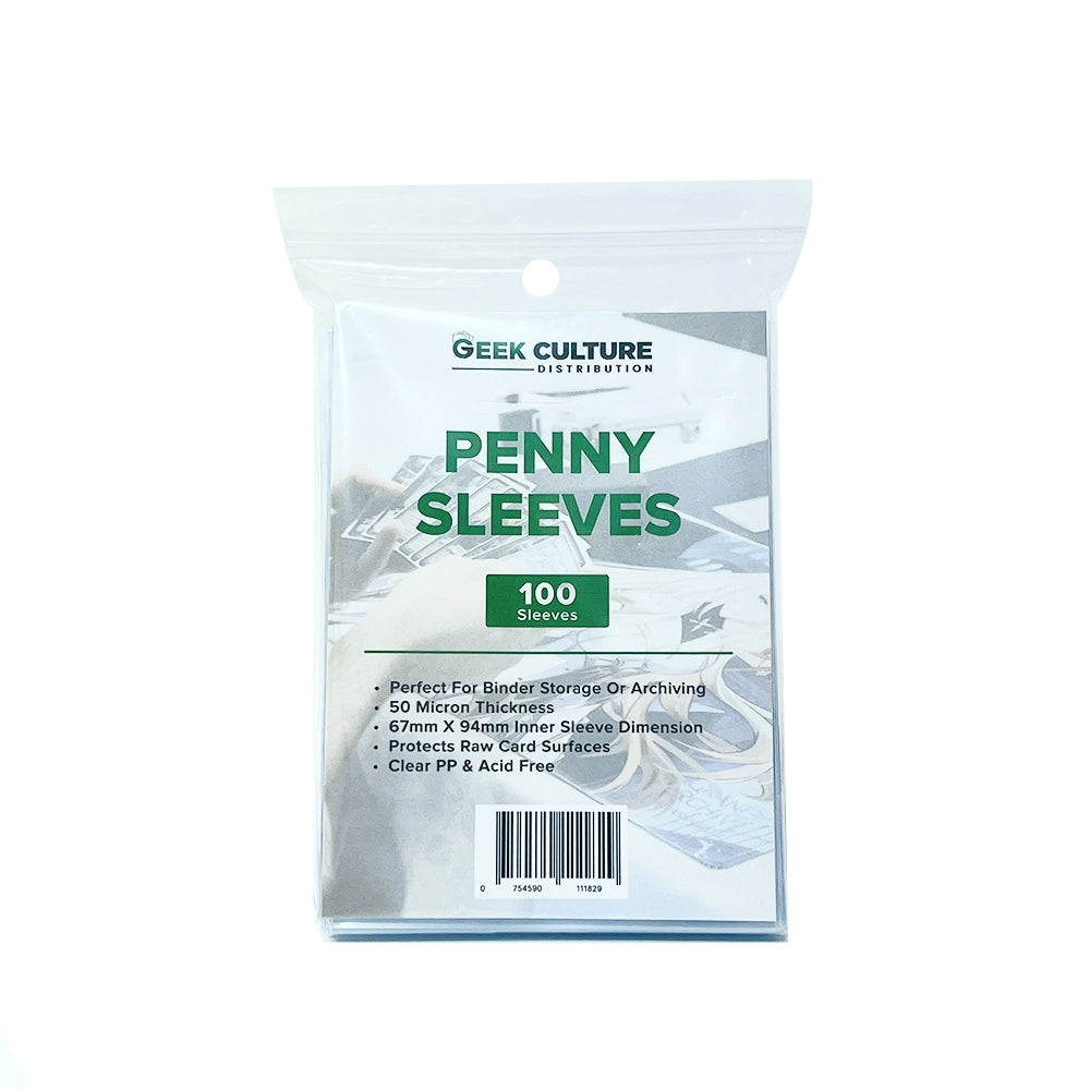 Geek Culture Penny Sleeves 100ct – Collectors Guild