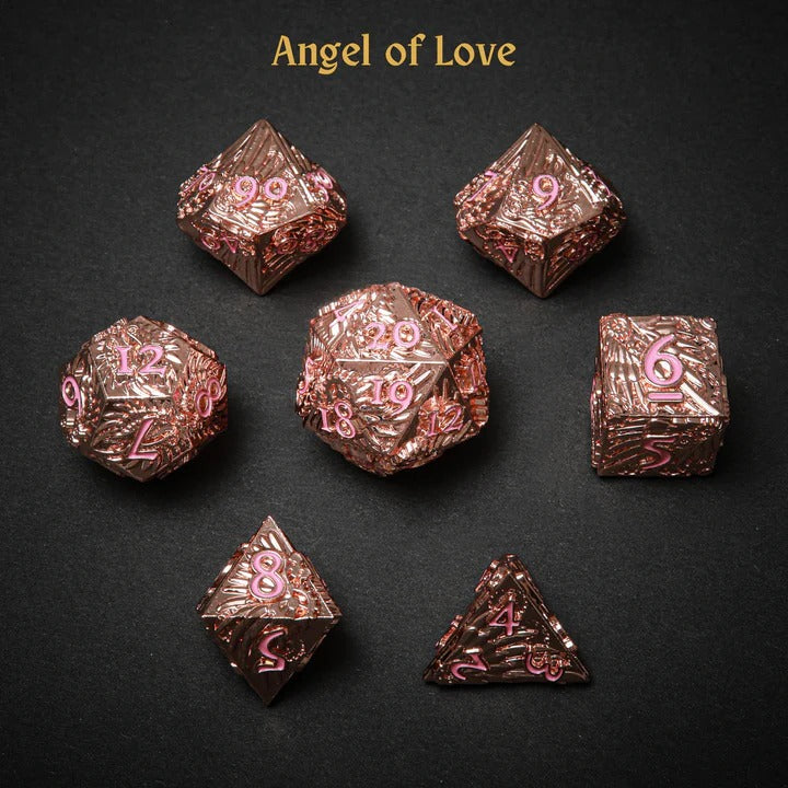 Steampunk Angels Polyhedral Dice Set – Collectors Guild